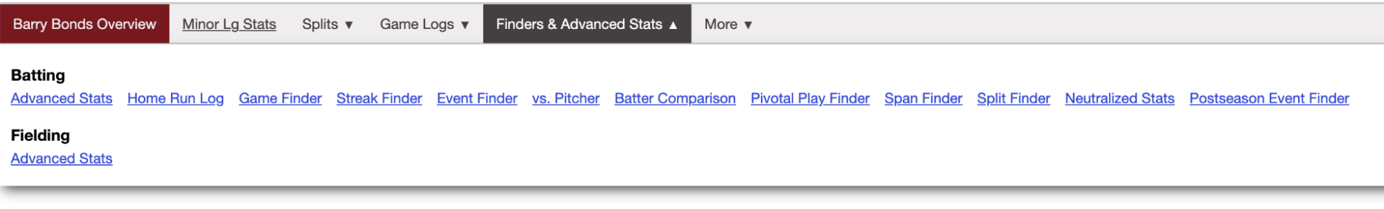 Stathead Adds Player Filters to More Tools and Focuses on Filter ...